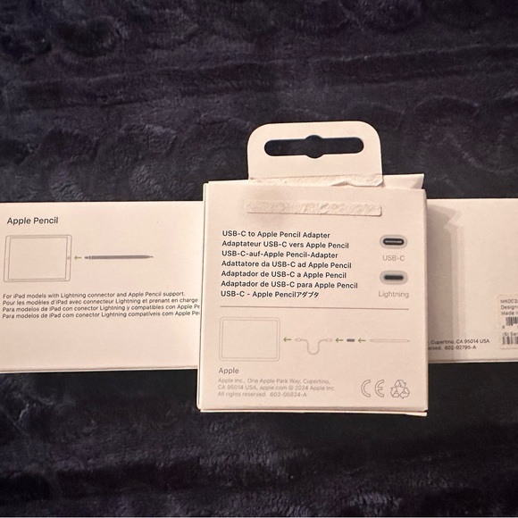 Apple | Other | Apple Pencil St Gen In Box With Charging Adapter | Poshmark